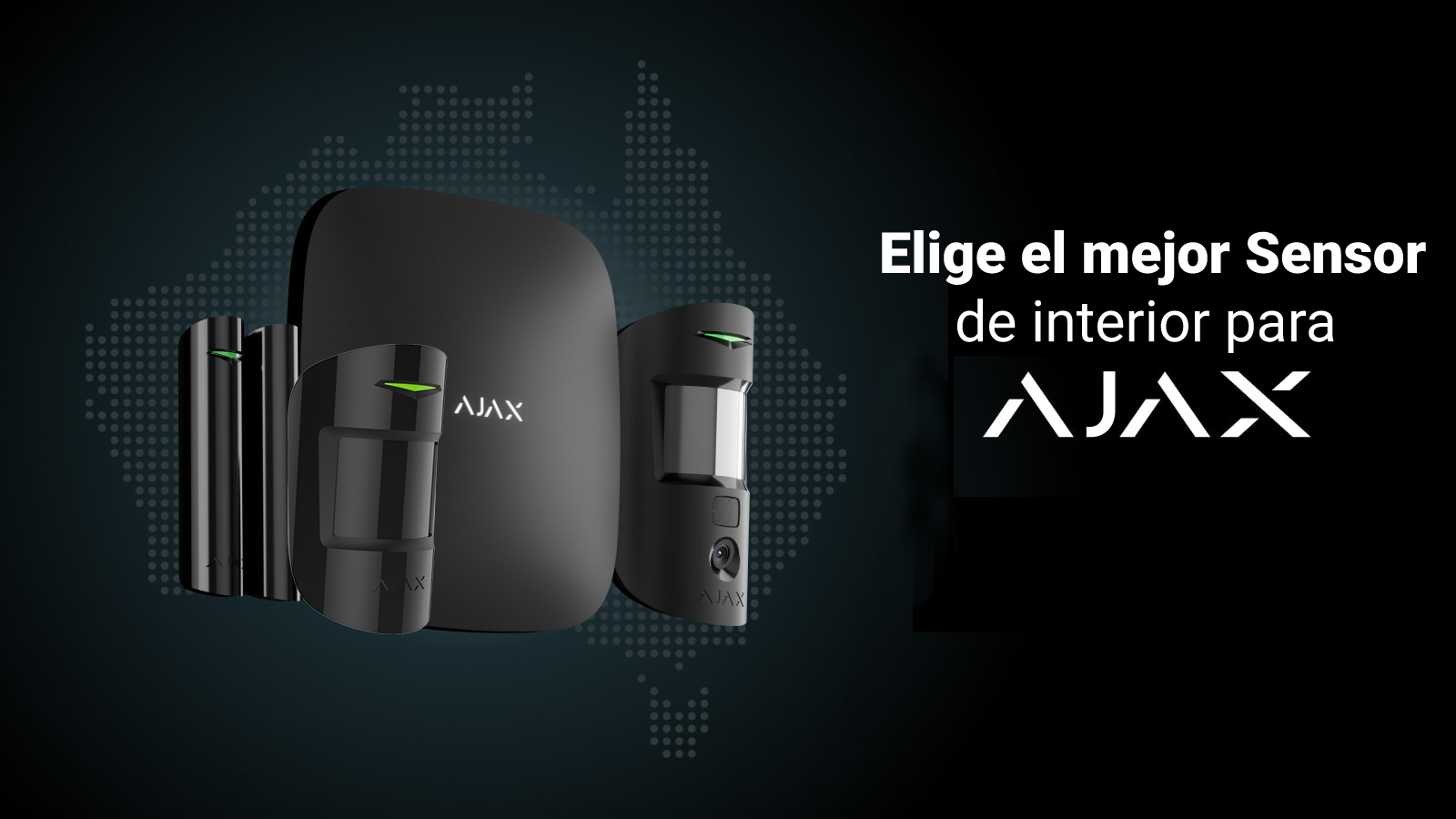 Sensores para Interior del Sistema de Alarma Ajax